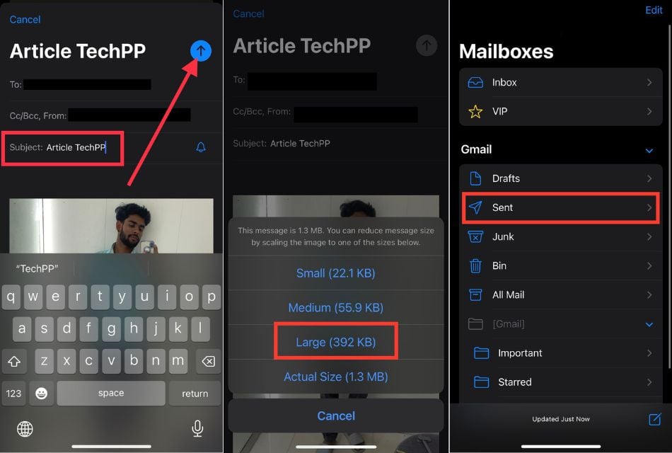 How to Reduce Photo File Size on iPhone - TechPP