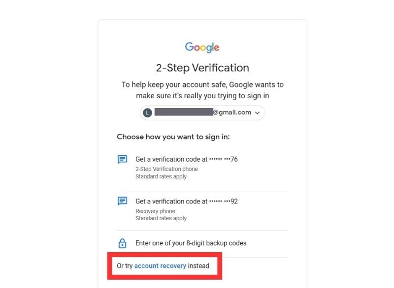How to Login to Google Account Without 2FA Verification - TechPP
