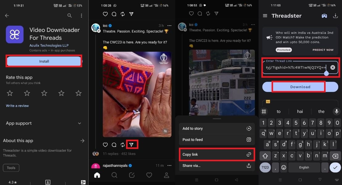 5 Ways to Download Videos From Threads - TechPP