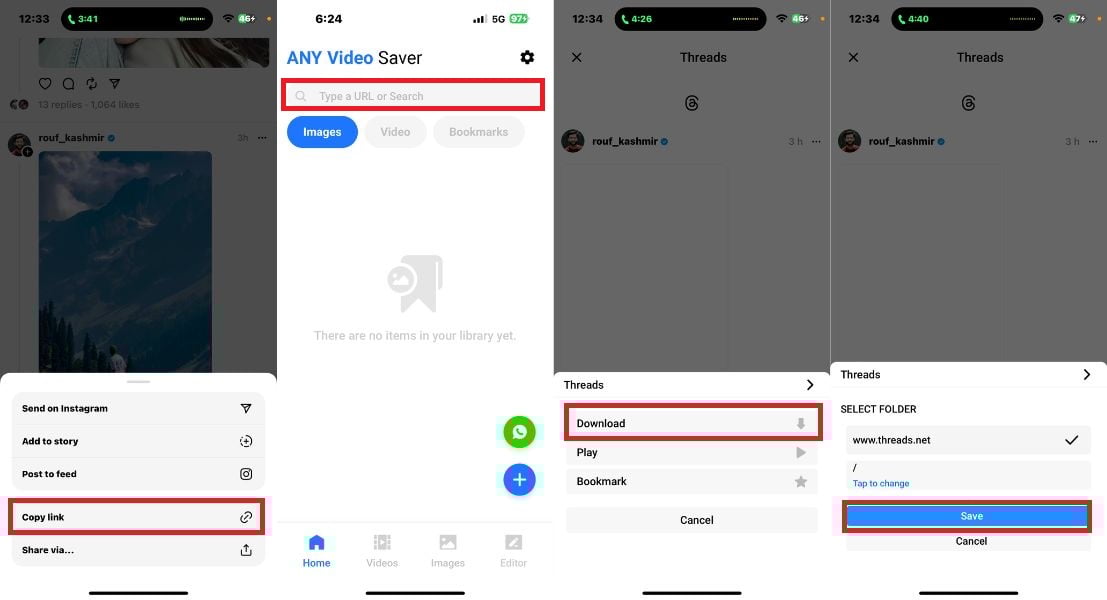 5 Ways to Download Videos From Threads - TechPP
