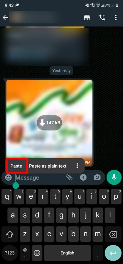 How to Send Blank Messages on WhatsApp, Instagram, and Others