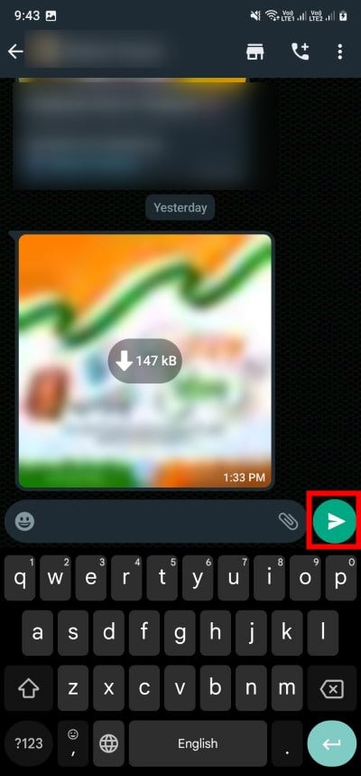 How to Send Blank Messages on WhatsApp, Instagram, and Others