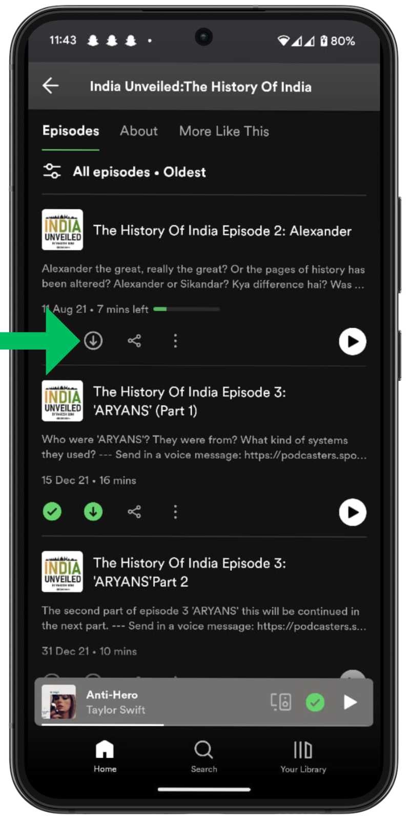How to Download Podcasts for Offline Listening - TechPP