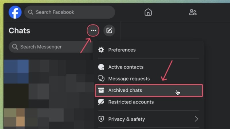 How to Delete Archived Messages in Facebook Messenger - TechPP