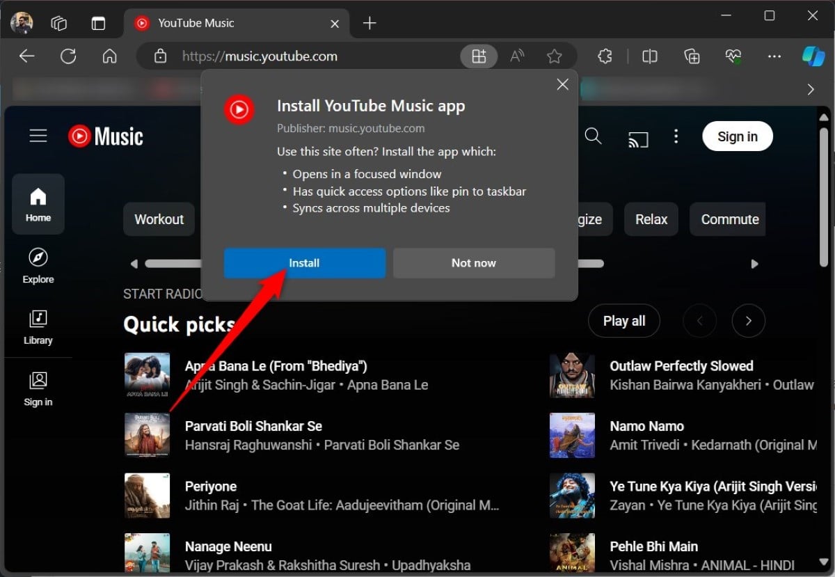 3 Easy Ways to Get the YouTube Music Desktop App - TechPP