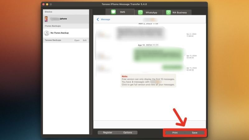 How to Print Text Messages for Court - TechPP