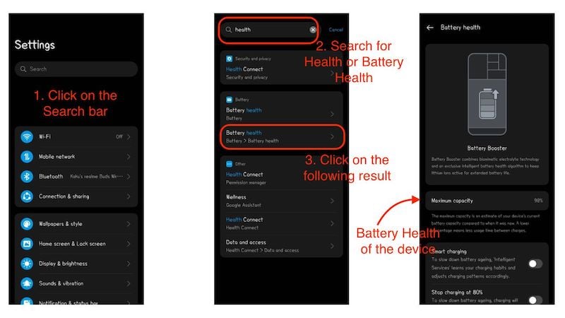 How to Check Battery Health & Battery Cycle Count on all Android Phones