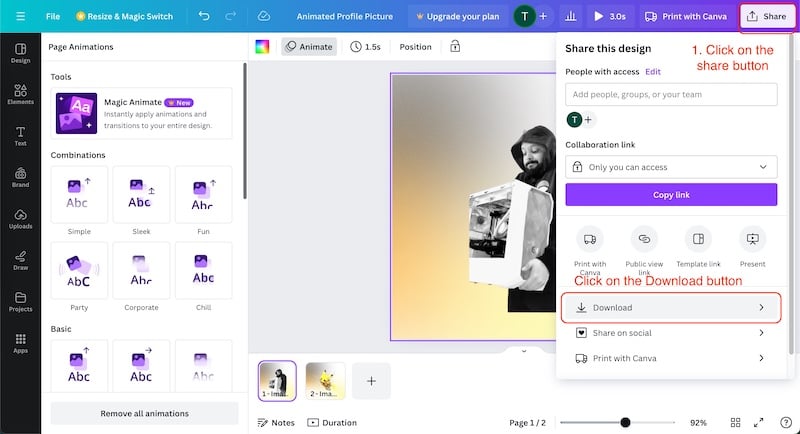 How to Use Animated Profile Picture in Gmail - TechPP