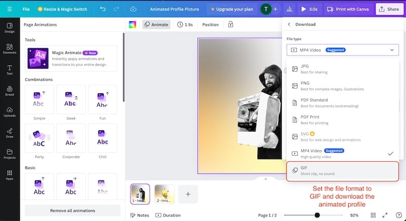 How to Use Animated Profile Picture in Gmail - TechPP
