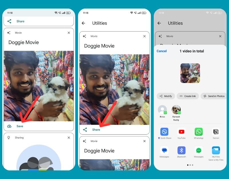How to Make a Movie from Google Photos Album - TechPP