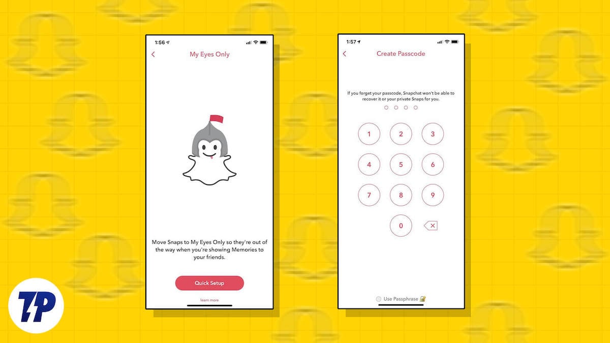 What is Snapchat My Eyes Only and How Do You Use It? - TechPP