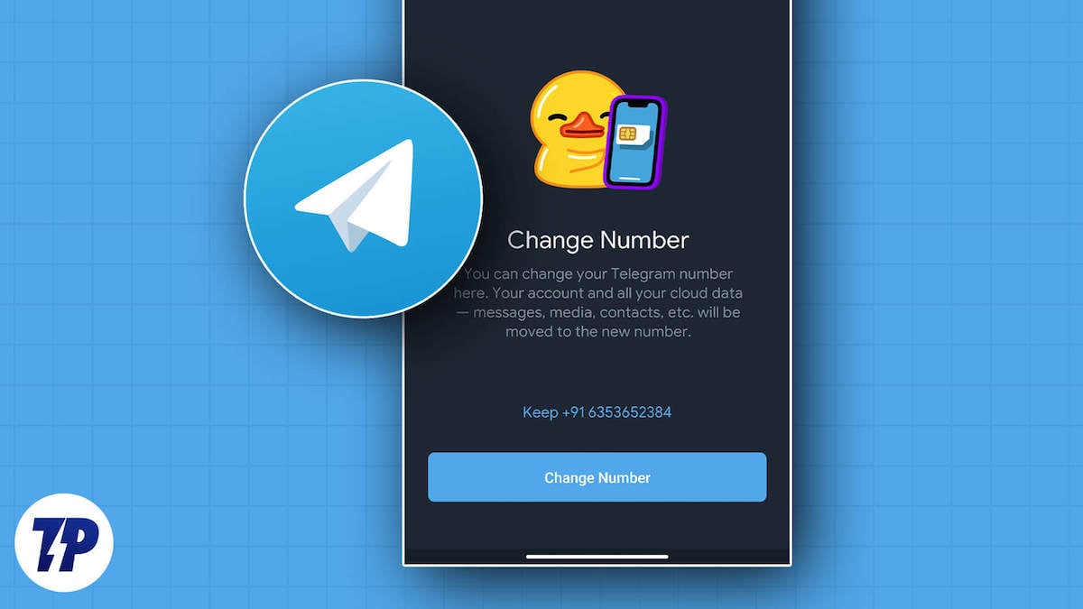 How to Change Your Mobile Number in Telegram (Android & iOS) - TechPP