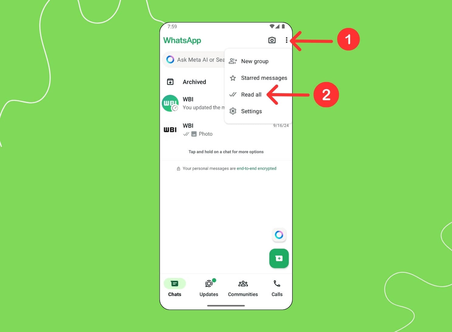 How to Mark All Messages as Read on WhatsApp - TechPP
