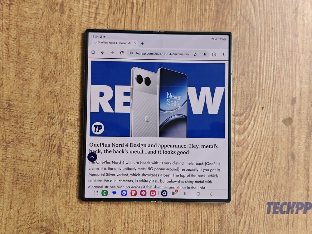 Samsung Galaxy Z Fold6 Review: Unfolding the AI flag in the foldable ...