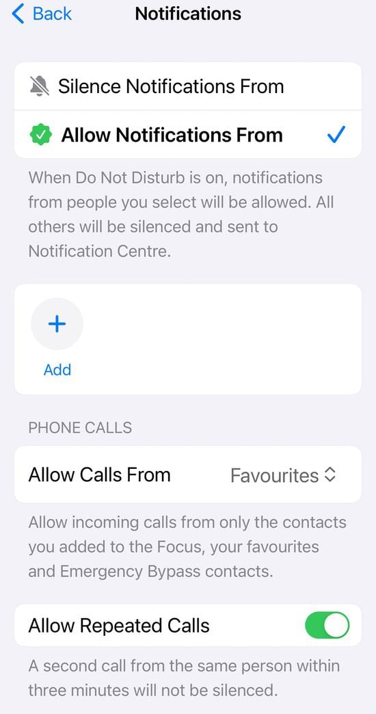 How to Get important calls even when your iPhone is on Silent or Focus ...