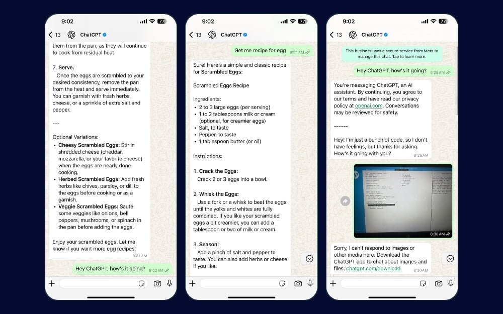 ChatGPT on WhatsApp: Here's How to Use it - TechPP