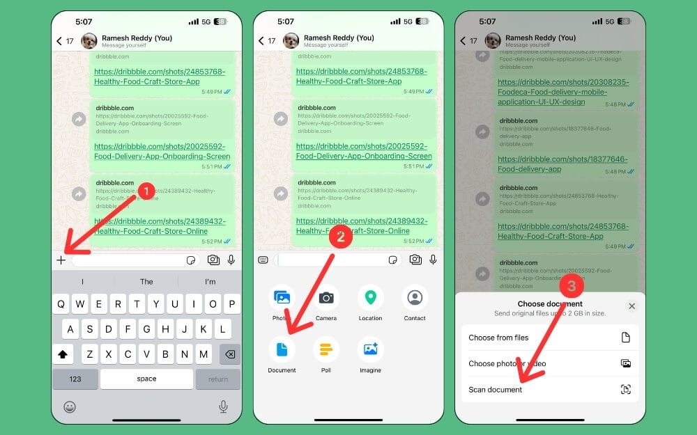 How to Quickly Scan Documents on WhatsApp - TechPP