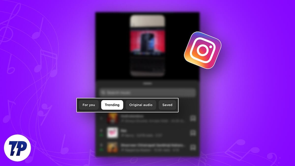 7 Easy Ways to Find Trending Audio for Instagram Reels - TechPP