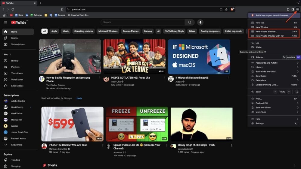 How to Fix Ad Blockers are Not Allowed on YouTube in Brave - TechPP