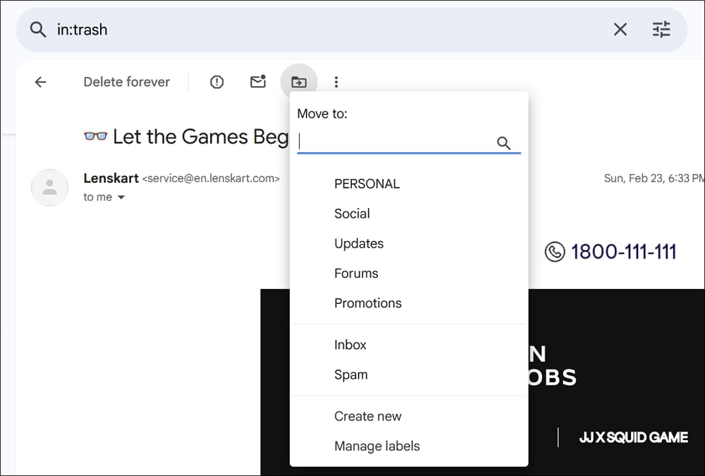 How to Recover Missing Emails in Gmail - TechPP