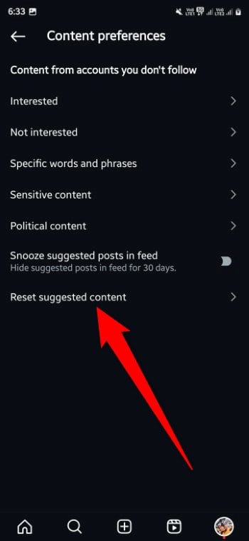 How to Reset Instagram Feed and Start Afresh - TechPP