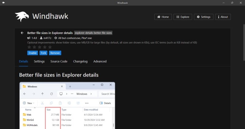 Download Windhawk: The Ultimate Windows Customization Tool