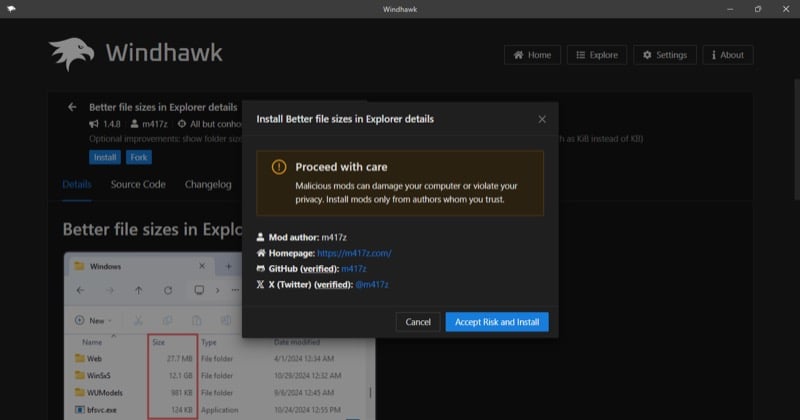 Download Windhawk: The Ultimate Windows Customization Tool