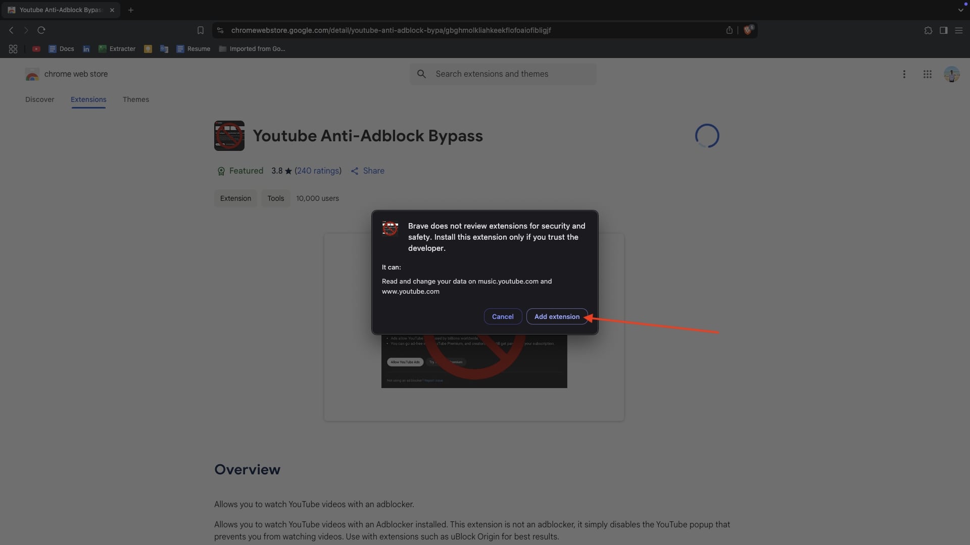 How to Fix Ad Blockers are Not Allowed on YouTube in Brave - TechPP