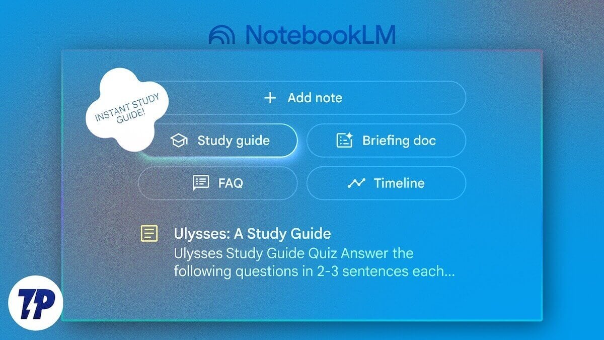 8 Best NotebookLM Features That Make It Stand Out From Its Alternatives - TechPP