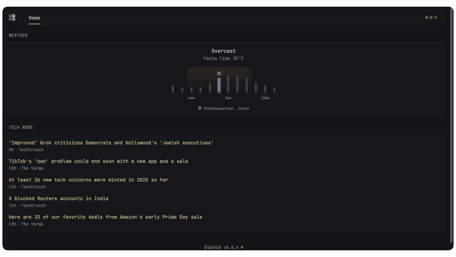 How to Set Up Your Own Personal Dashboard Using Glance