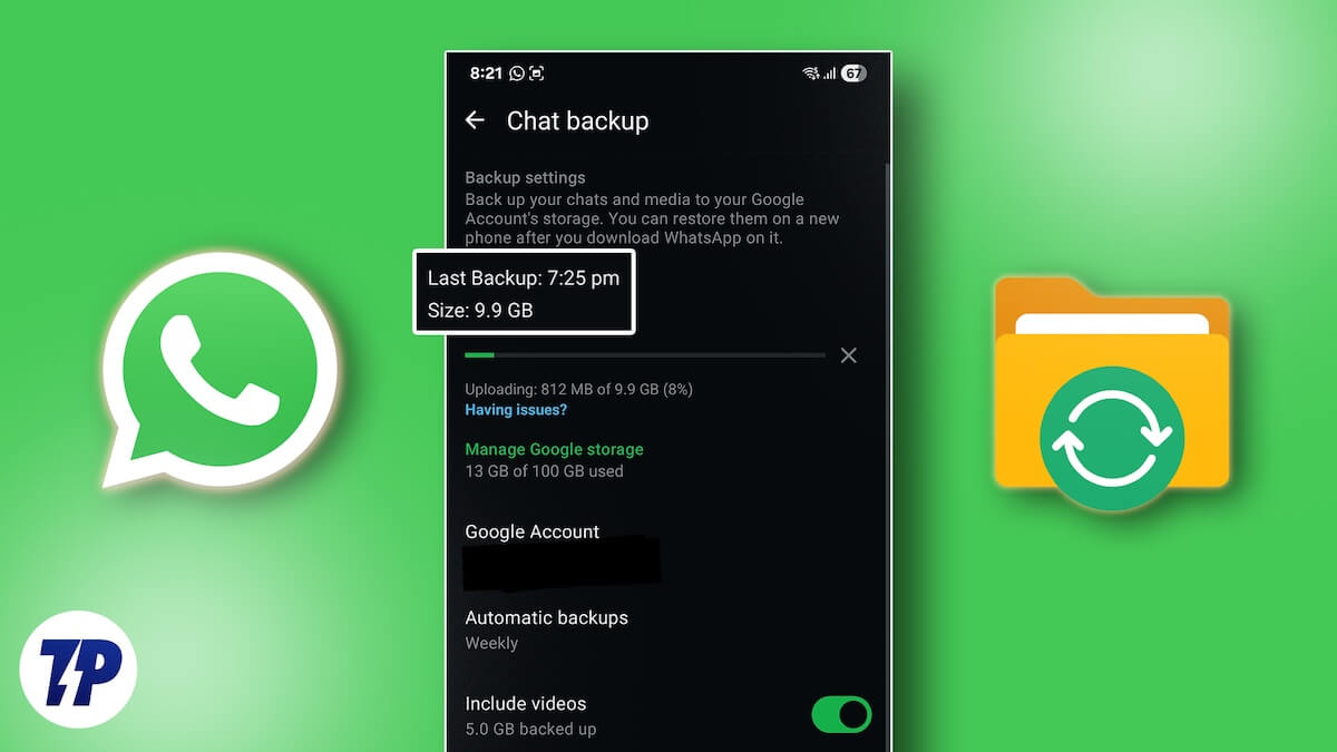WhatsApp Backup Too Large? 5 Tips to Trim Down the File Size - TechPP