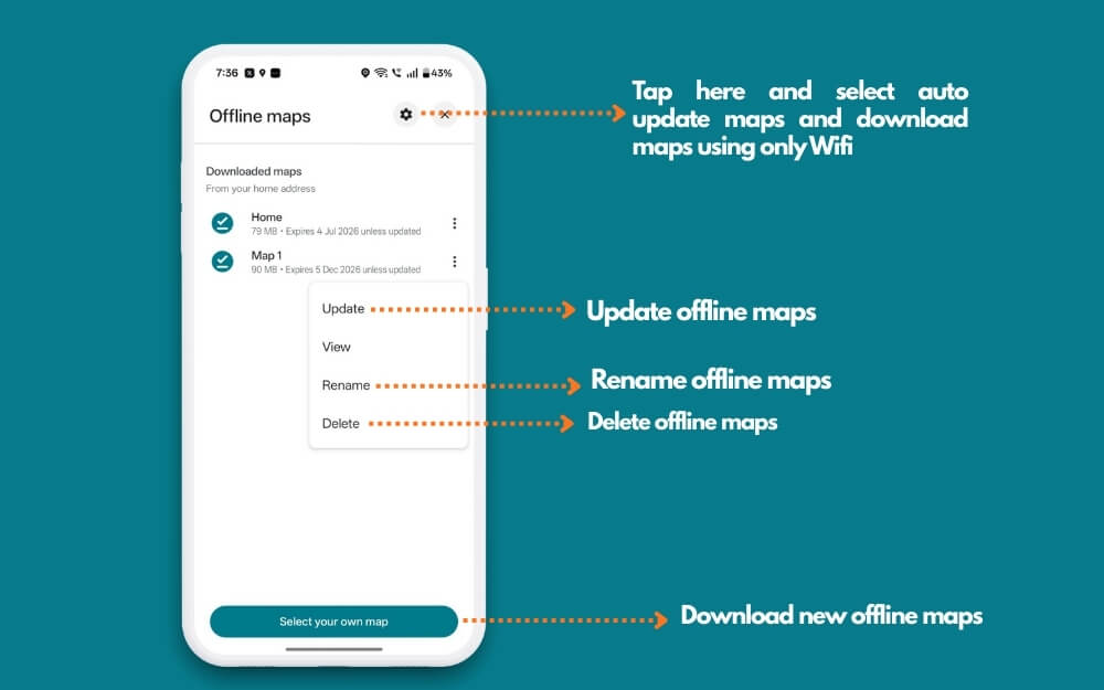 How to Use Google Maps Offline During Travel - TechPP